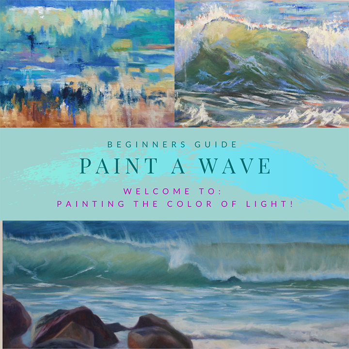 How To Paint A Wave - Paint With Julie Brayton